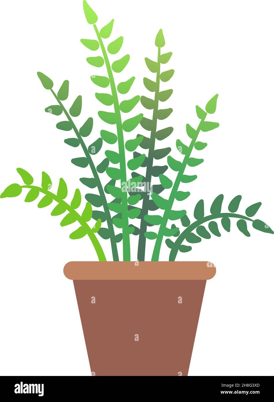 Fern greenhouse Stock Vector Images - Alamy