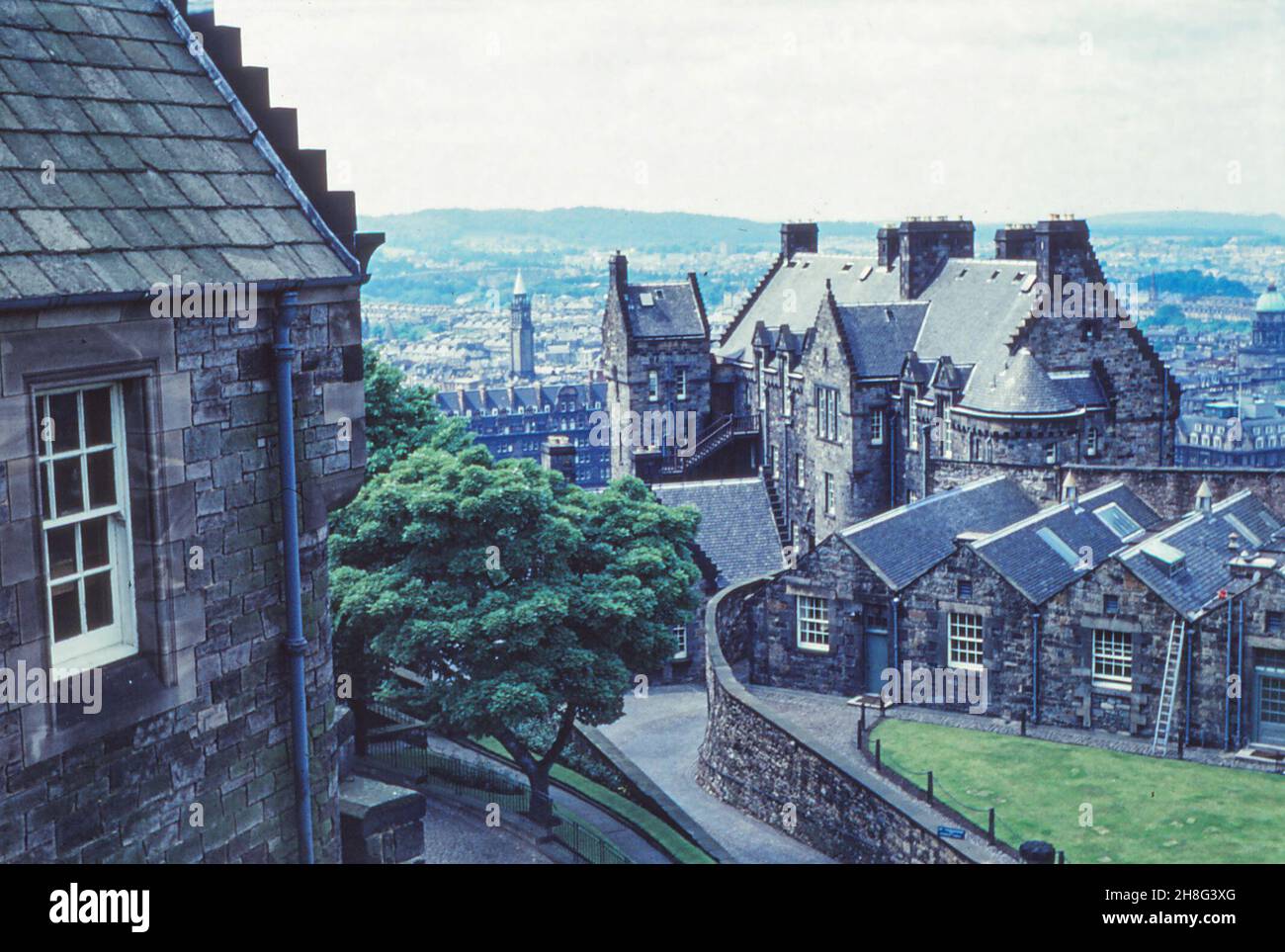 Edinburgh Castle, 24th June 1969 Stock Photo - Alamy