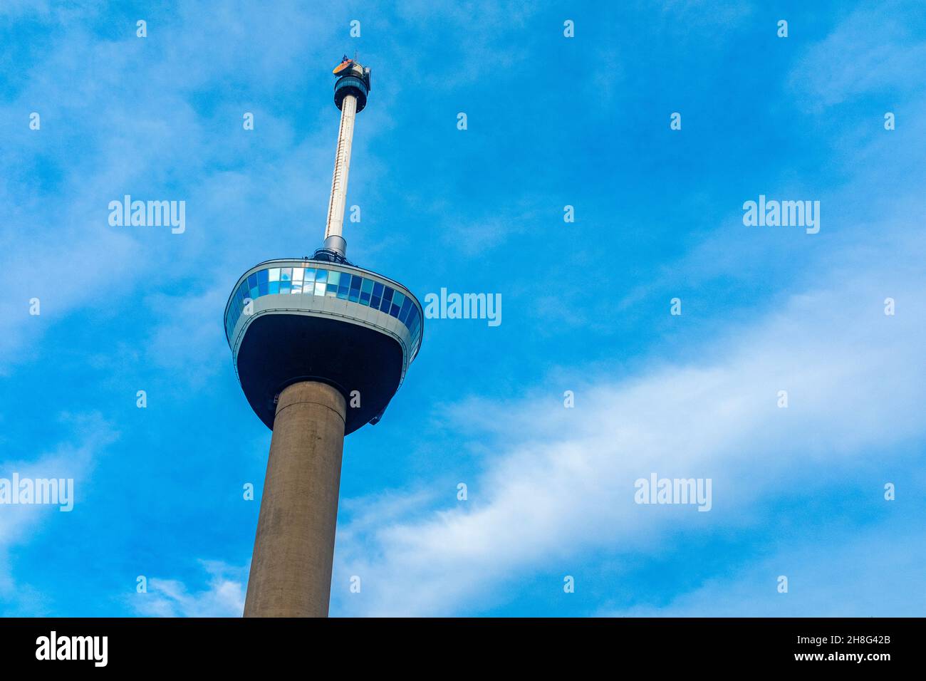 Rotterdam, Netherlands. The famous icon and 1950's build Euromast ...