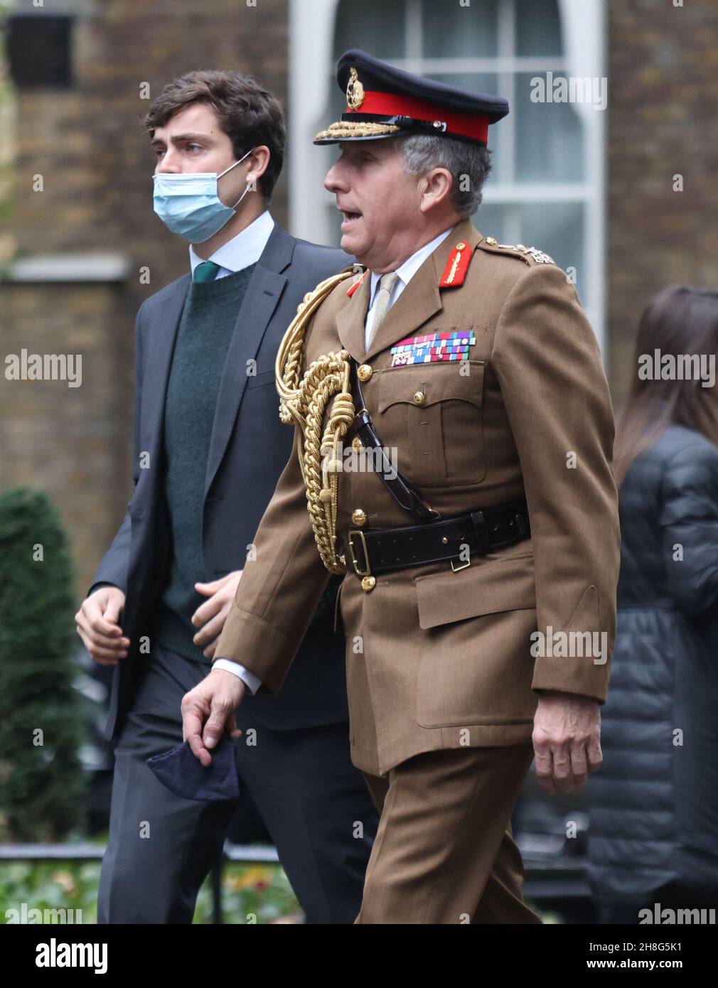 General Sir Nick Carter, Chief of the Defence Staff, arrives at no 10 ...