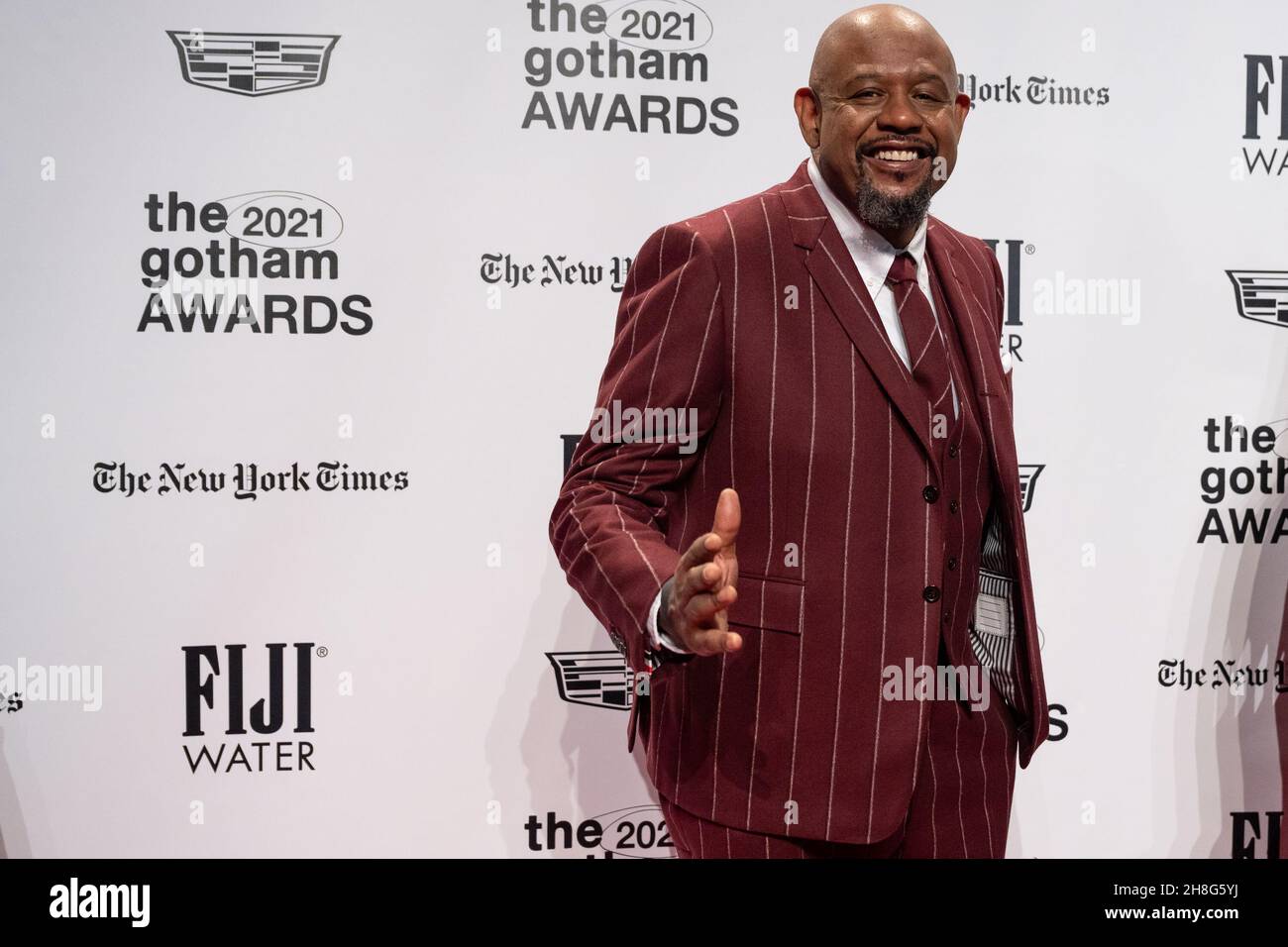 Forest Whitaker attends the 2021 Gotham Awards at Cipriani Wall Street ...