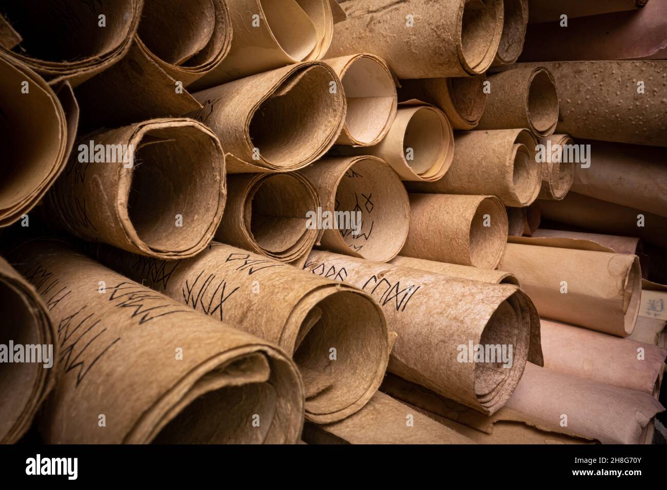 Viking scroll hi-res stock photography and images - Alamy