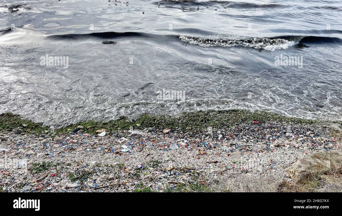 Plastic waste pollution istanbul hi-res stock photography and images ...