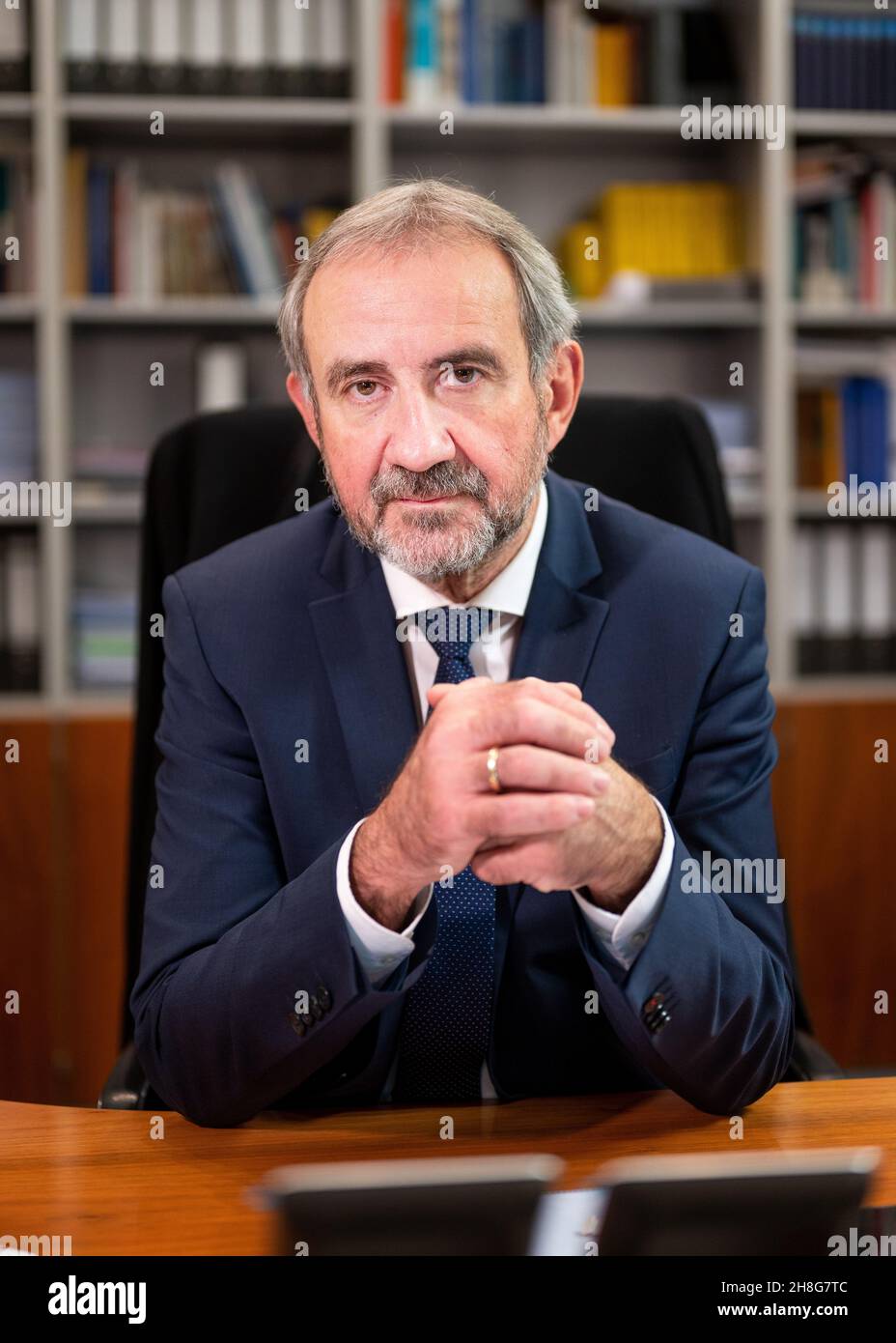 Berlin, Germany. 29th Nov, 2021. Hermann Parzinger, President of the Prussian Cultural Heritage ...