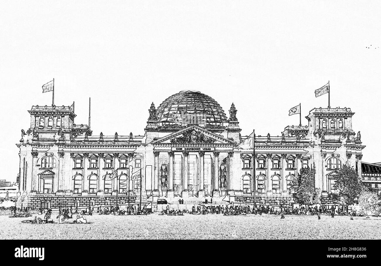 Dome berlin germany german Black and White Stock Photos & Images - Alamy