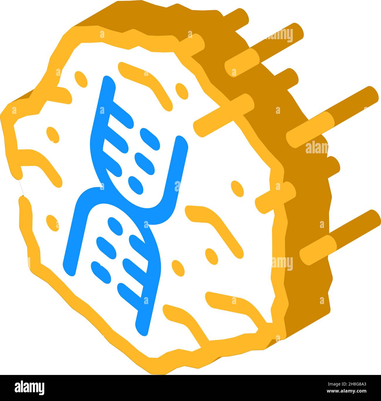 panspermia space isometric icon vector illustration Stock Vector Image ...