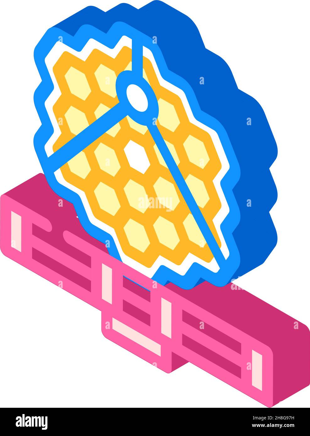 James webb space telescope 3d Cut Out Stock Images & Pictures - Alamy