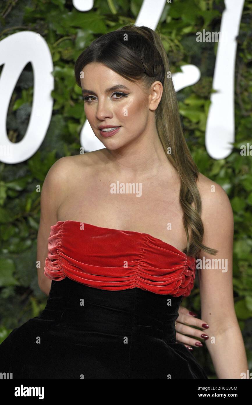 Annie Doble attending The Fashion Awards 2021 at the Royal Albert Hall ...