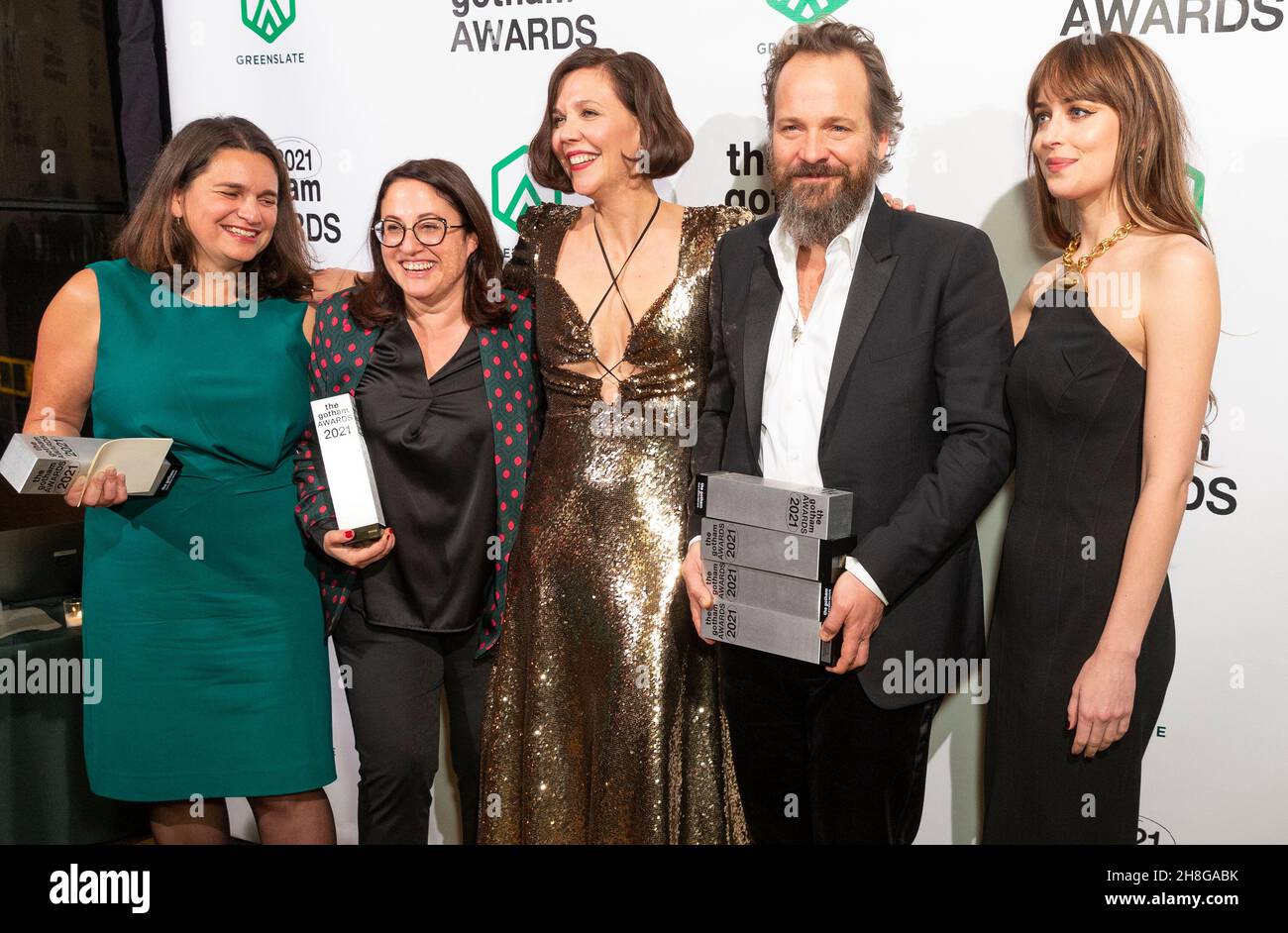 New York, NY - November 29, 2021: Talia Kleinhendler, Osnat Handelsman ...