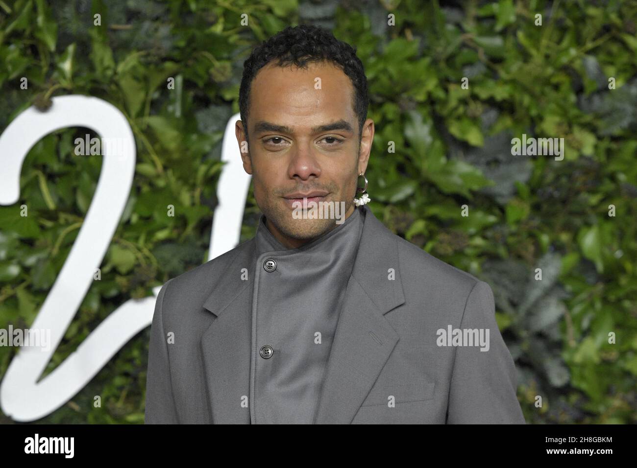 Raven Smith attending The Fashion Awards 2021 at the Royal Albert Hall ...