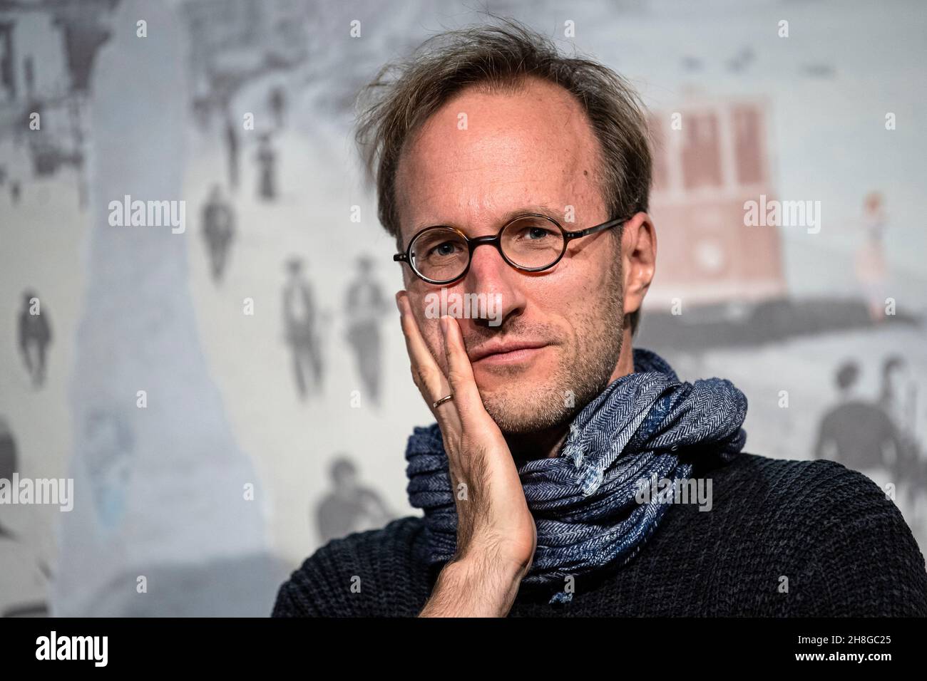 Turin, Italy. 30 November 2021. Denes Nagy poses during a photocall for ...