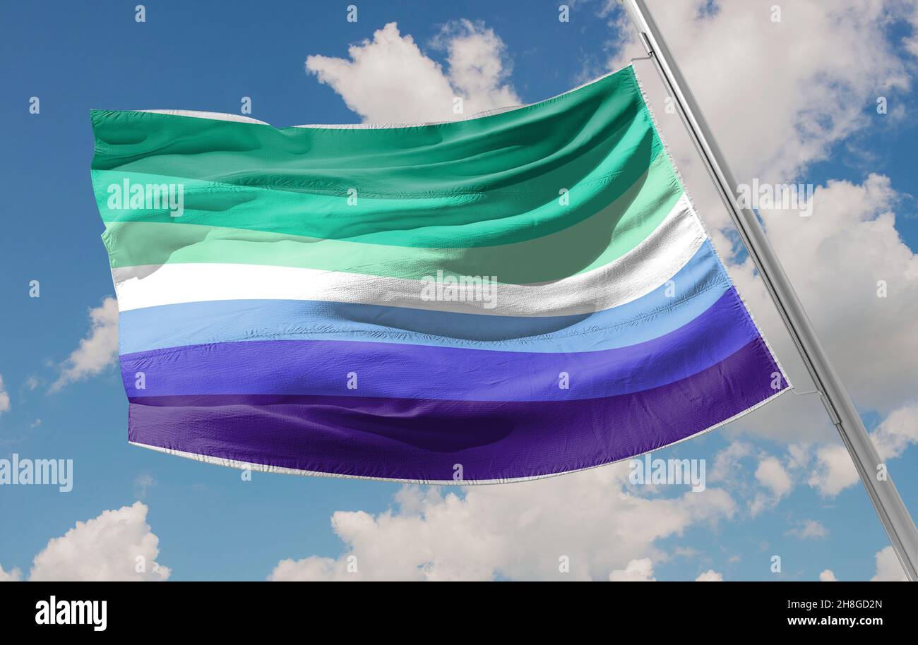 flag for gay men Stock Photo - Alamy