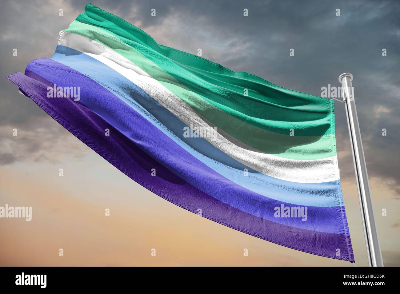 flag for gay men Stock Photo - Alamy