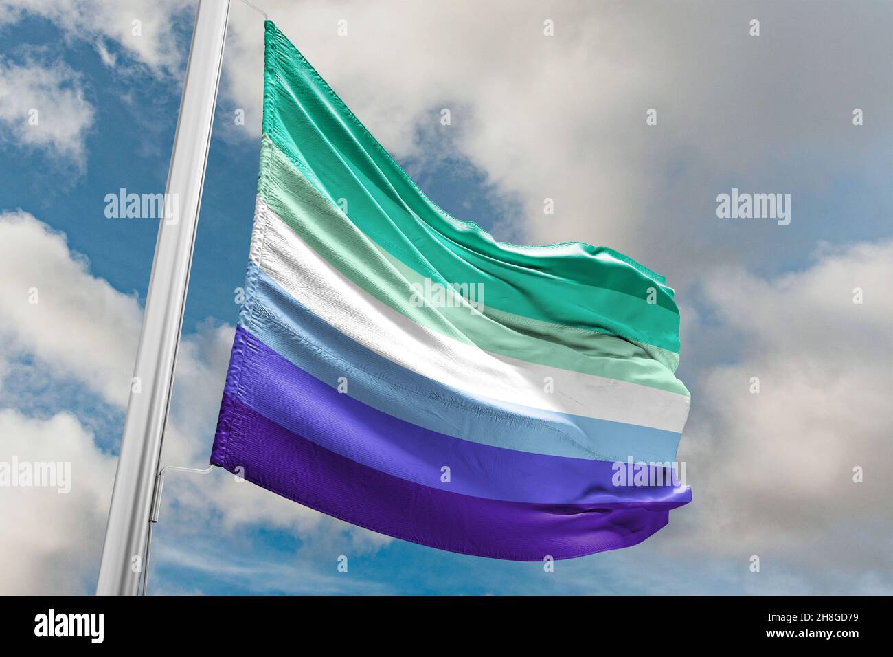 flag for gay men Stock Photo - Alamy