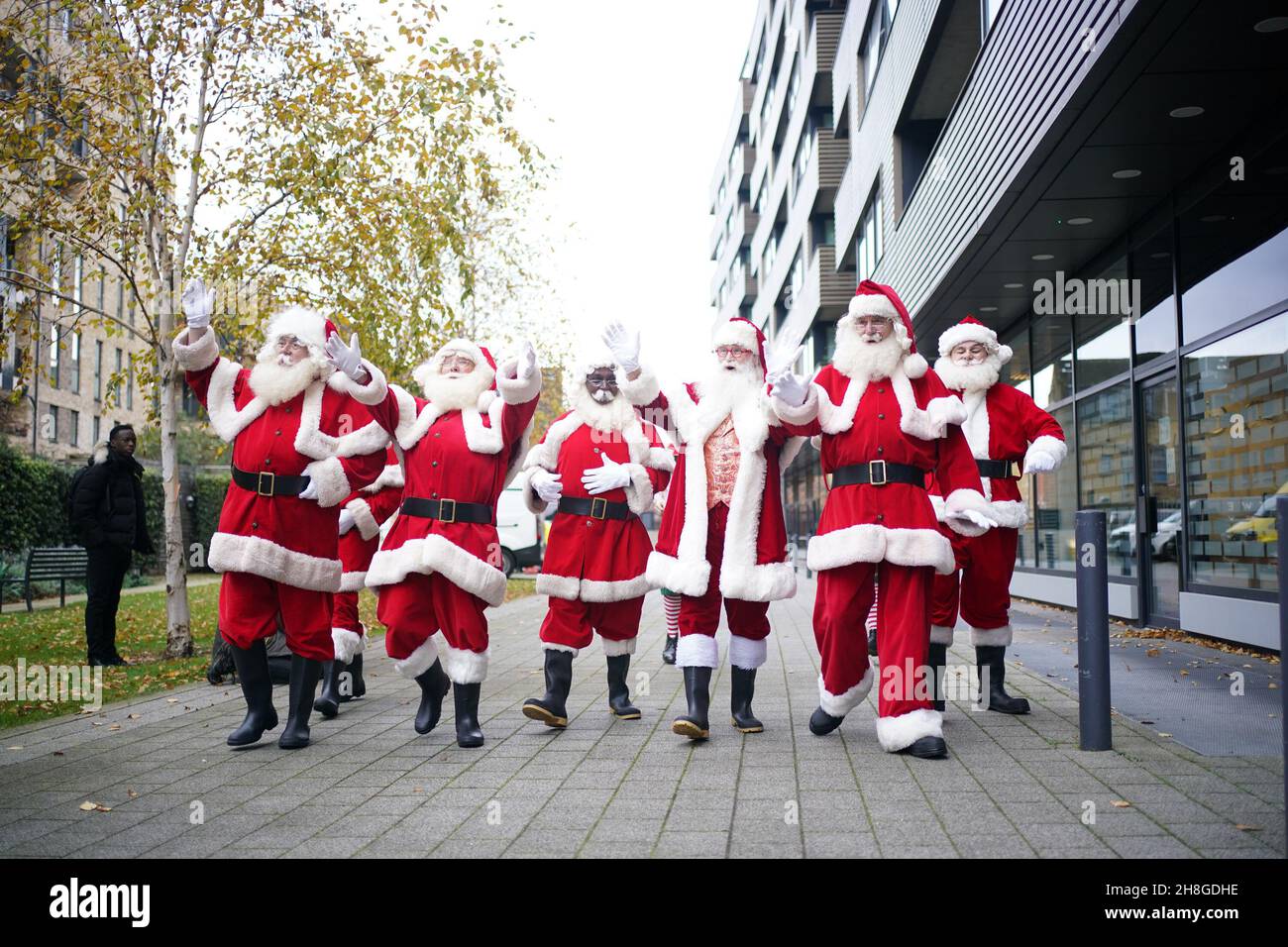 The annual Santa school returns for in person training at the Ministry ...