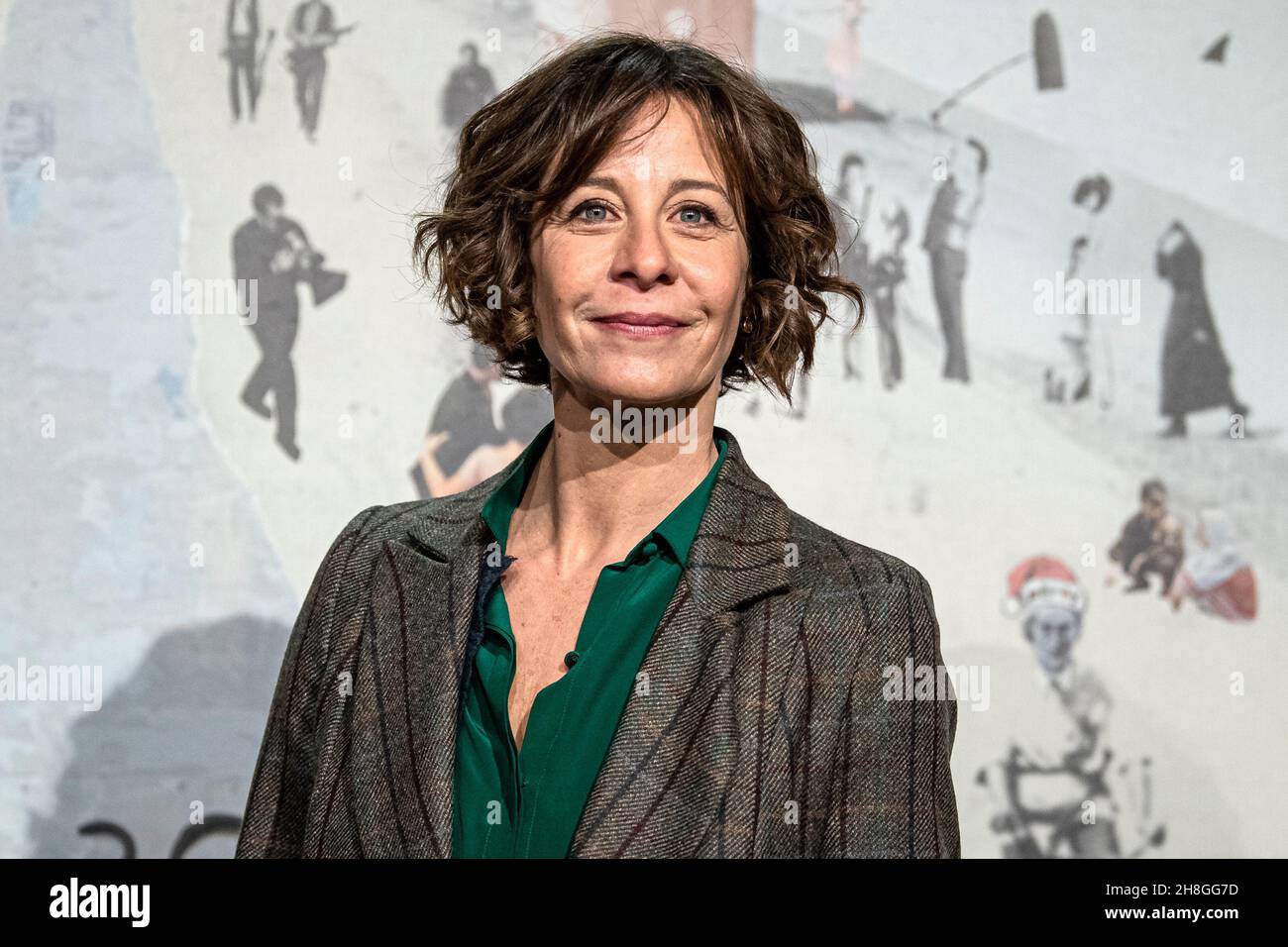 Turin, Italy. 30 November 2021. Carlotta Natoli poses during a ...