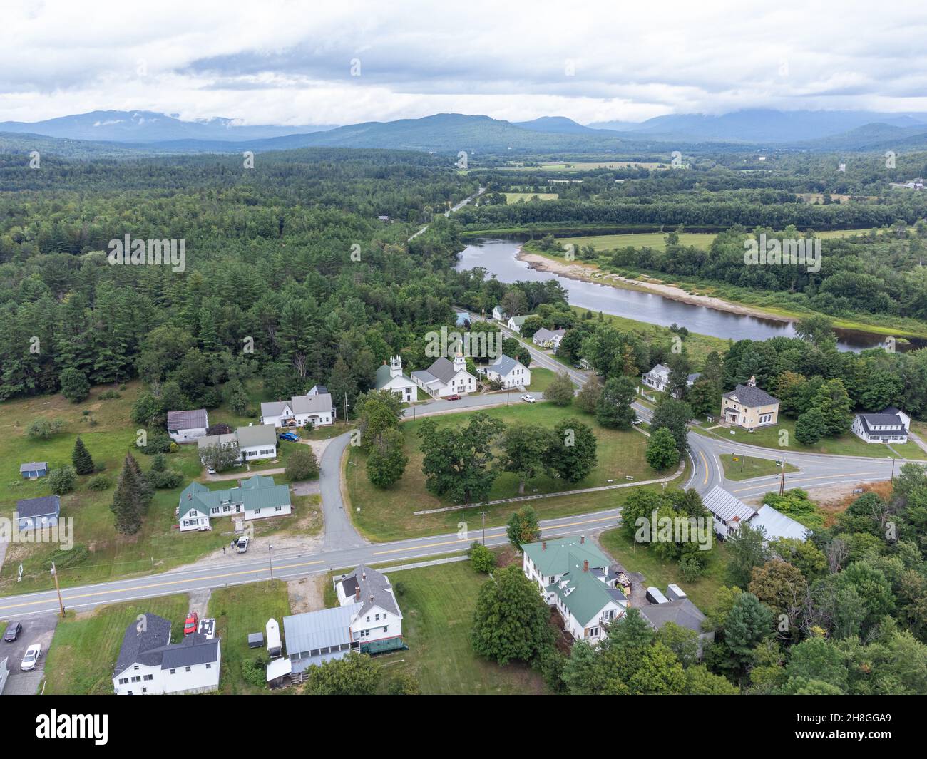 Guildhall New Hampshire Stock Photo - Alamy