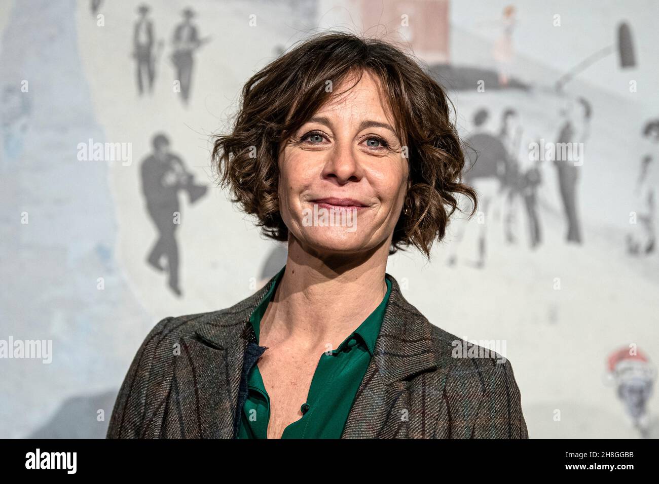 Turin, Italy. 30 November 2021. Carlotta Natoli poses during a ...