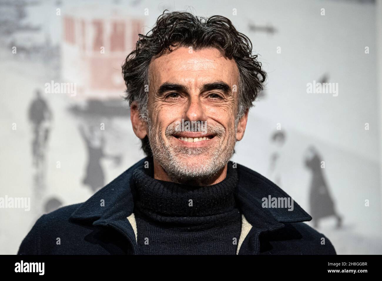 Turin, Italy. 30 November 2021. Thomas Trabacchi poses during a ...