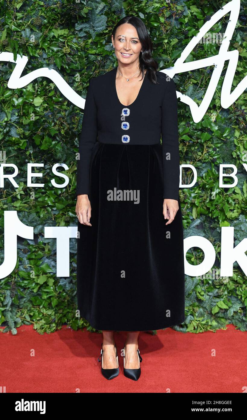 November 29th, 2021. London, UK. Caroline Rush arriving at The Fashion ...