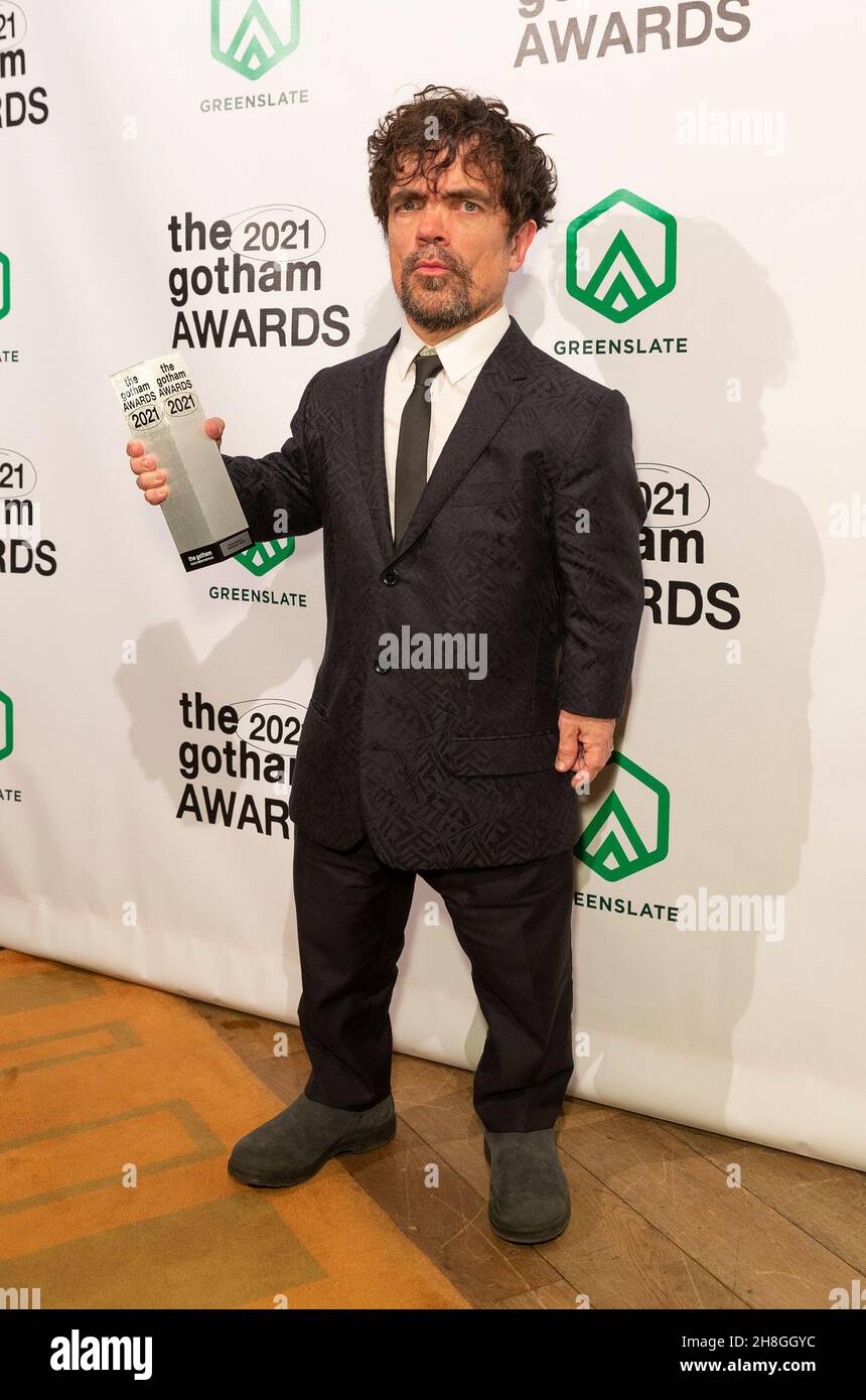 November 29, 2021, New York, New York, United States: Peter Dinklage ...