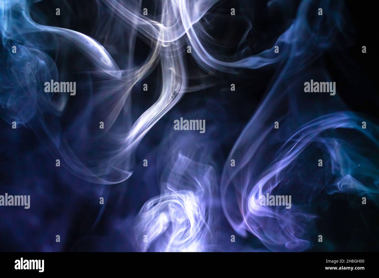 Flowing blue smoke background. Abstract fog texture backdrop Stock ...