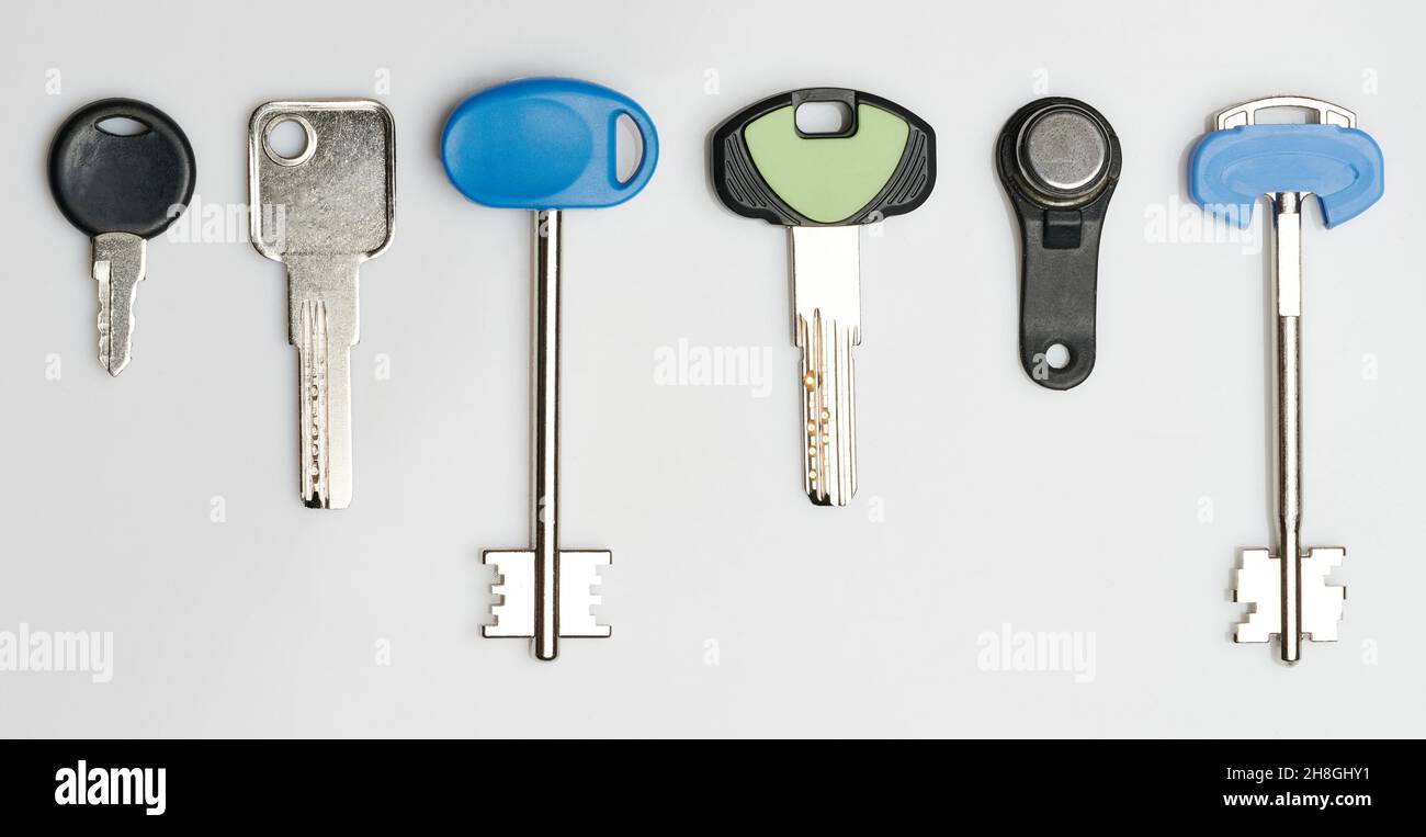 Types Of Keys Clipart