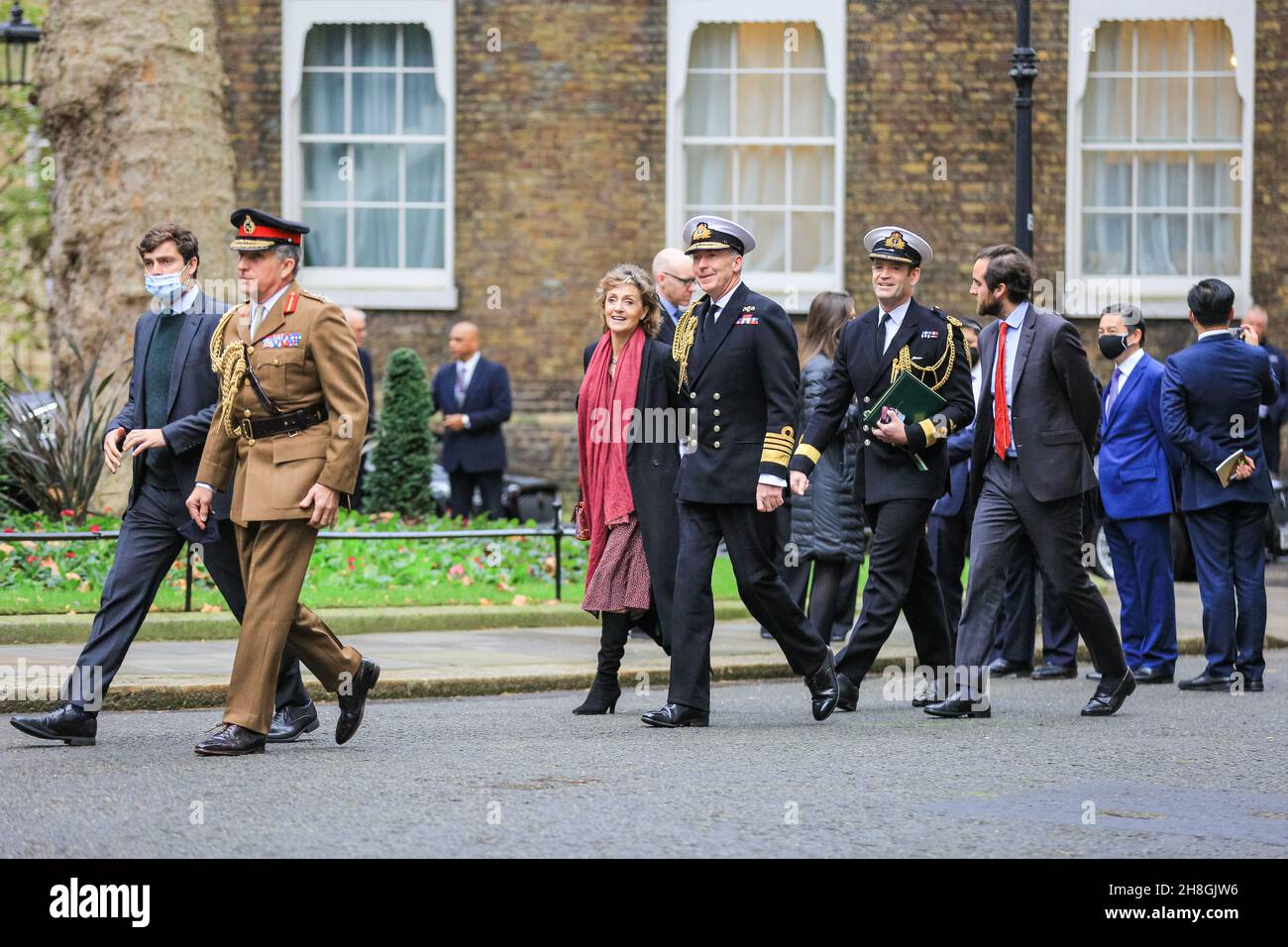 Westminster, London, UK. 30th Nov, 2021. Outgoing Chief of Defence ...