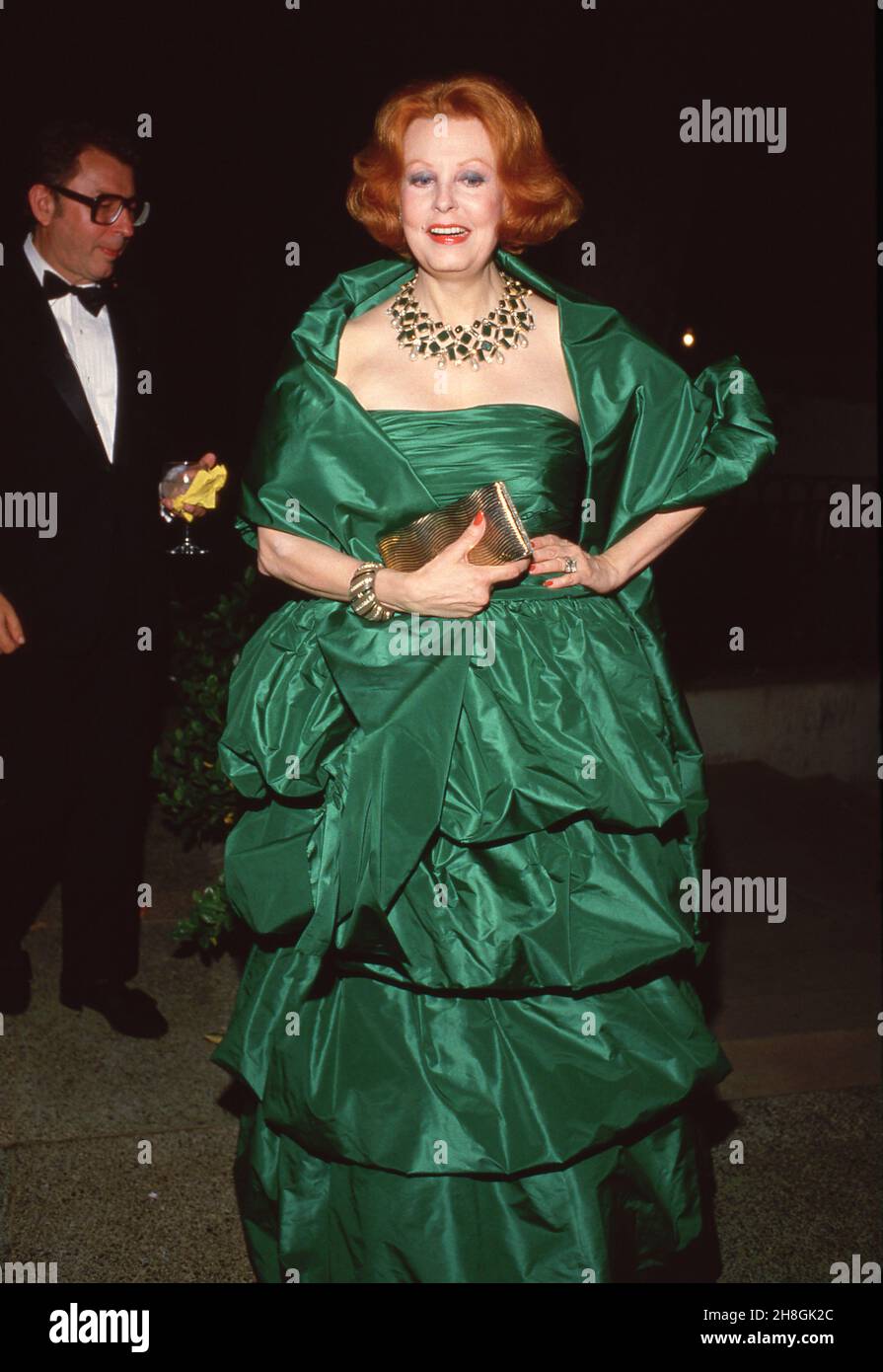Arlene Dahl 1987 Credit: Ralph Dominguez/MediaPunch Stock Photo - Alamy