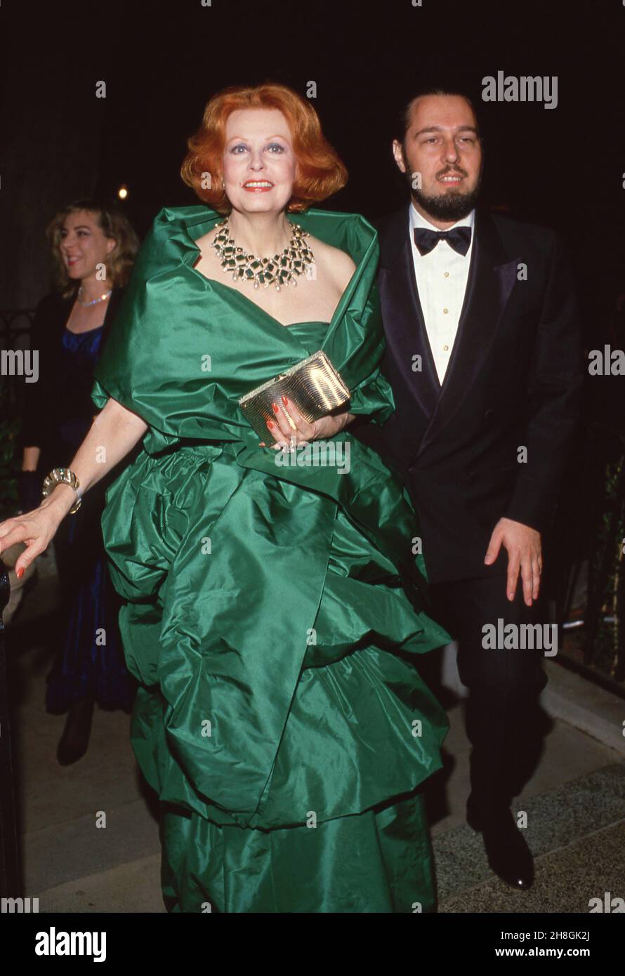 Arlene Dahl and Marc Rosen 1987 Credit: Ralph Dominguez/MediaPunch ...