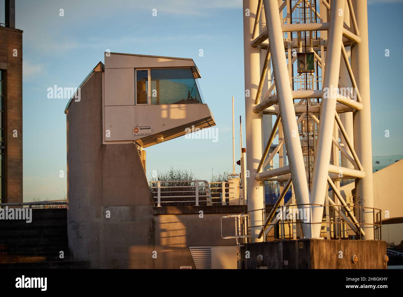 Bridge control tower hi-res stock photography and images - Alamy