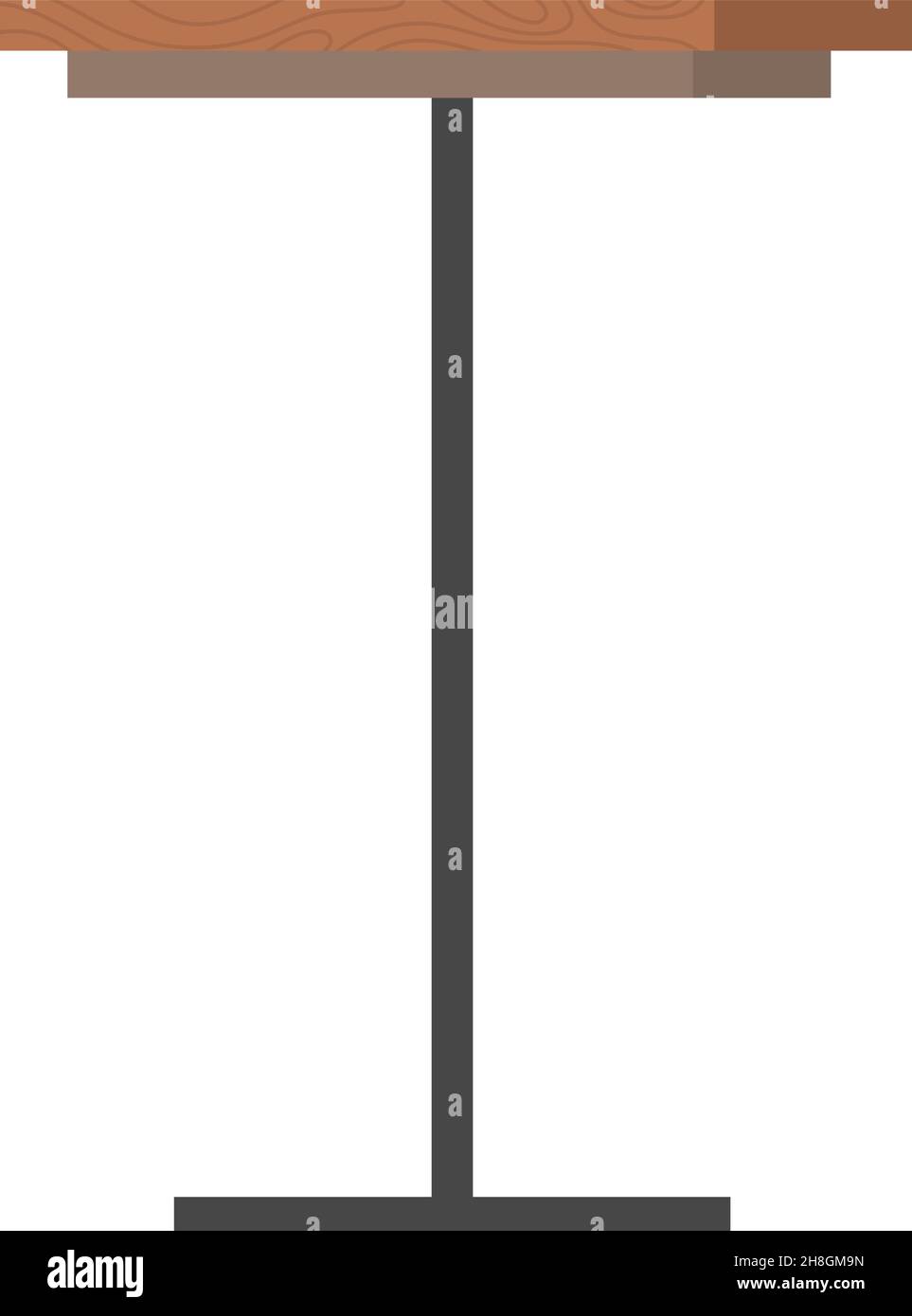 Round side stand Stock Vector Images - Alamy