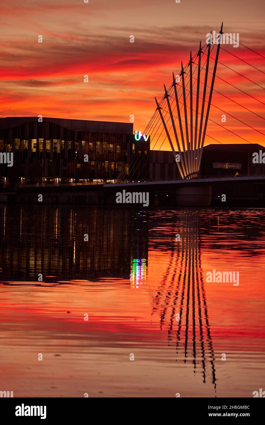 Salford Quays Manchester Ship Canal, ITV Granada, ITV Studios, and ...