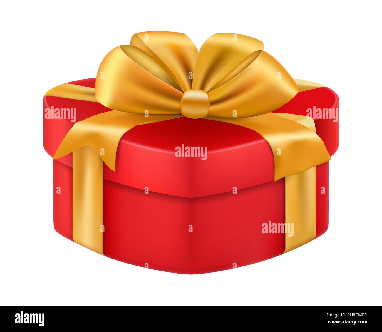 Heart box from top Stock Vector Images - Alamy