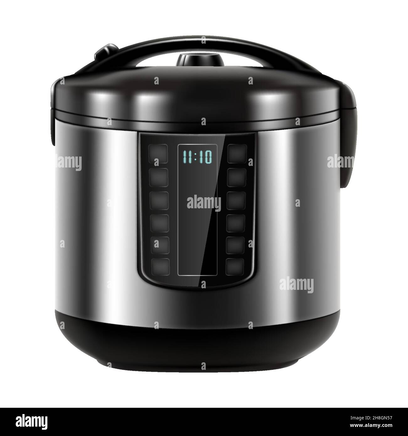 Automatic multicooker Stock Vector Images - Alamy