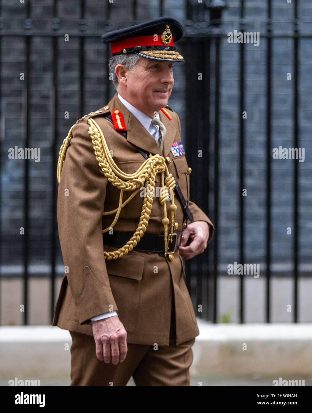 London, England, UK. 30th Nov, 2021. Outgoing British Chief of Defence ...