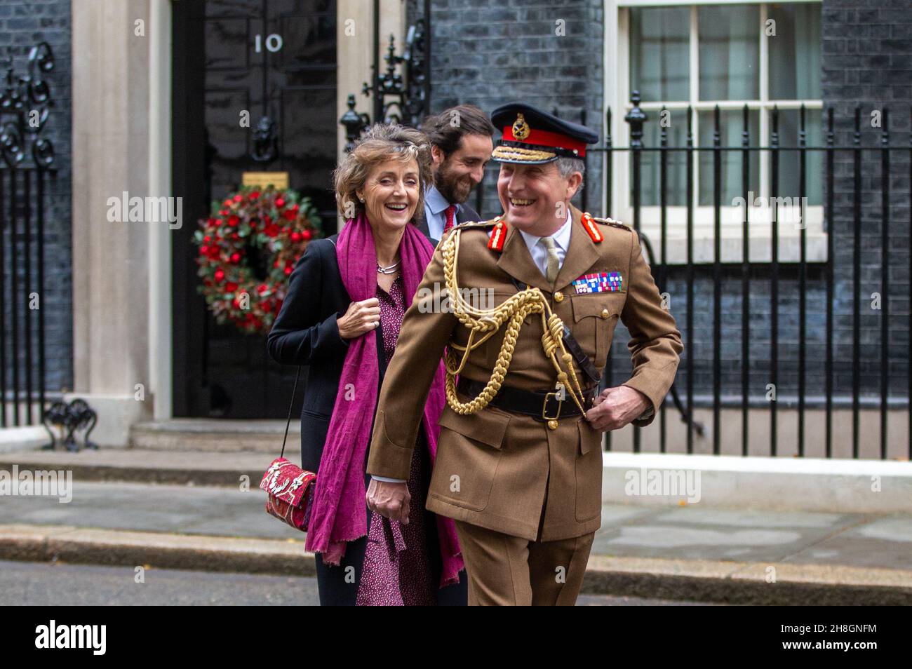 London, England, UK. 30th Nov, 2021. Outgoing British Chief of Defence ...