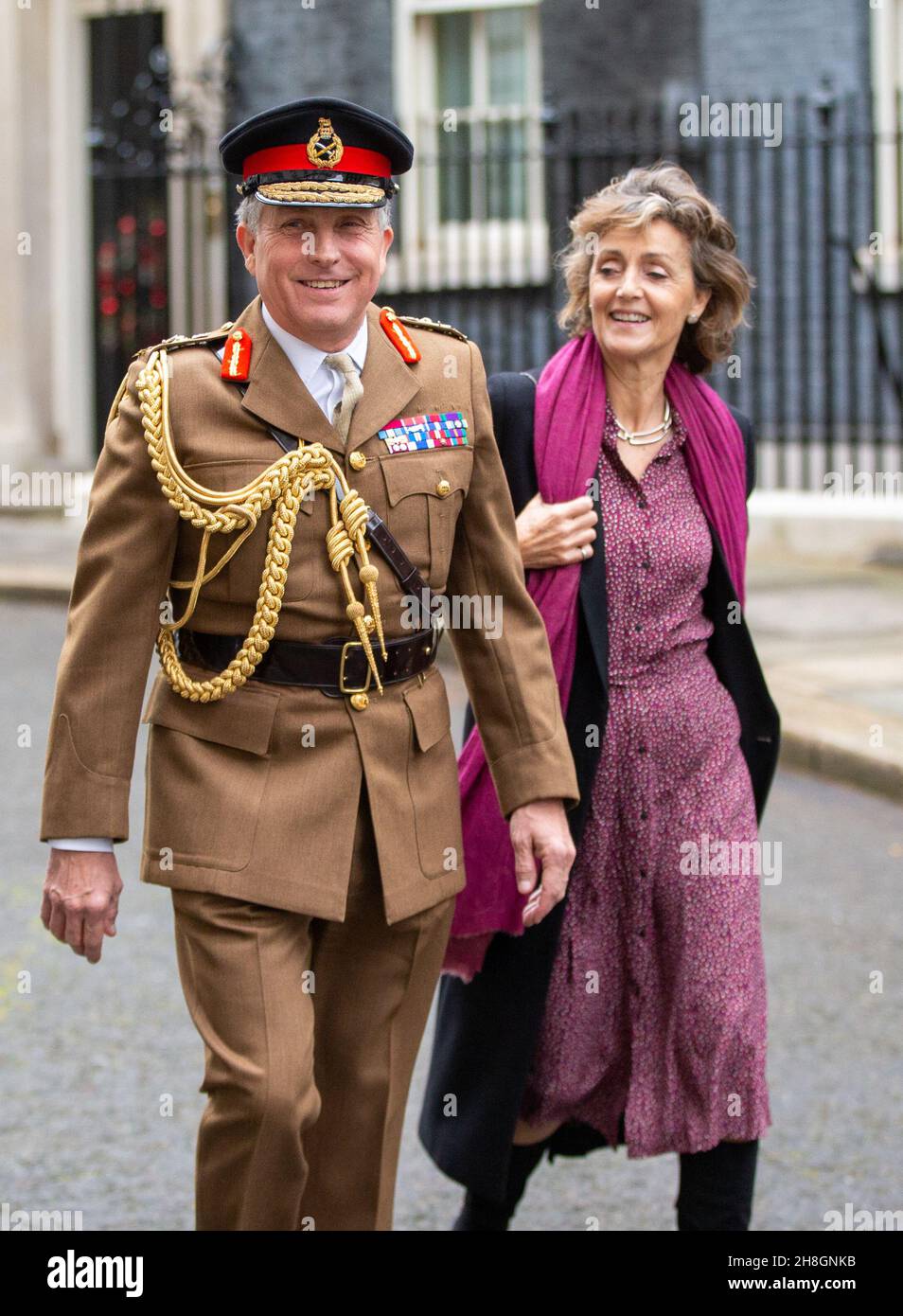 London, England, UK. 30th Nov, 2021. Outgoing British Chief of Defence ...