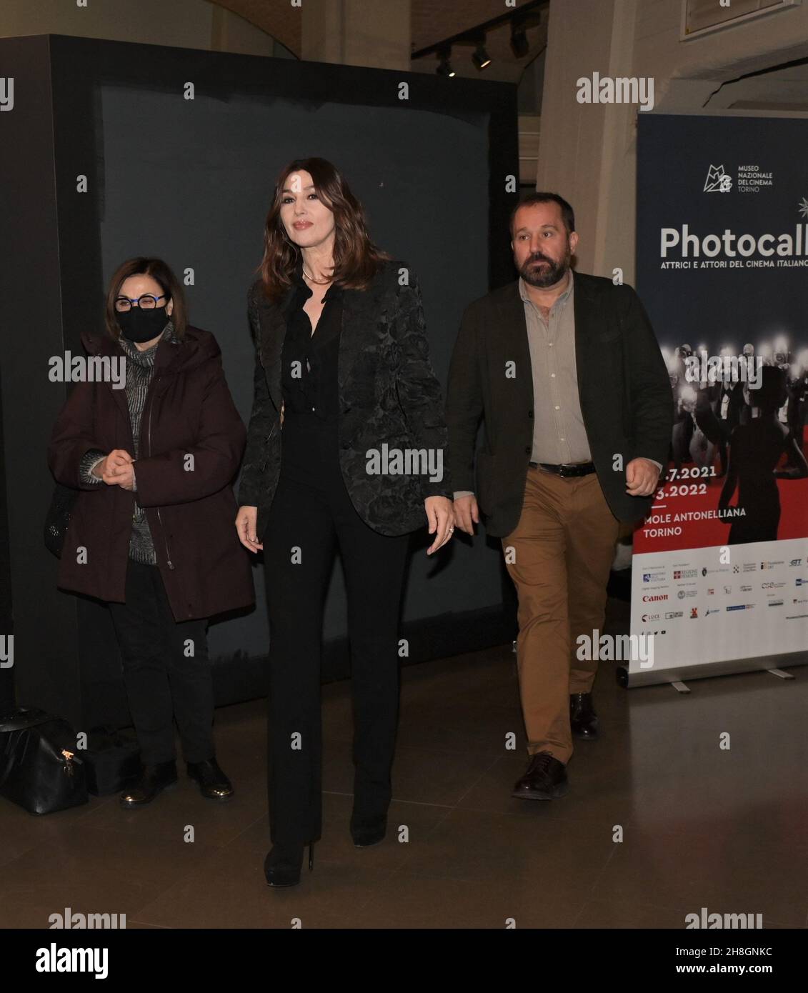 Turin, Italy. 30th Nov, 2021. Turin, Monica Bellucci Turin Film ...