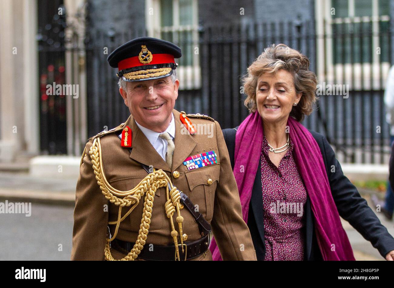 London, England, UK. 30th Nov, 2021. Outgoing British Chief of Defence ...