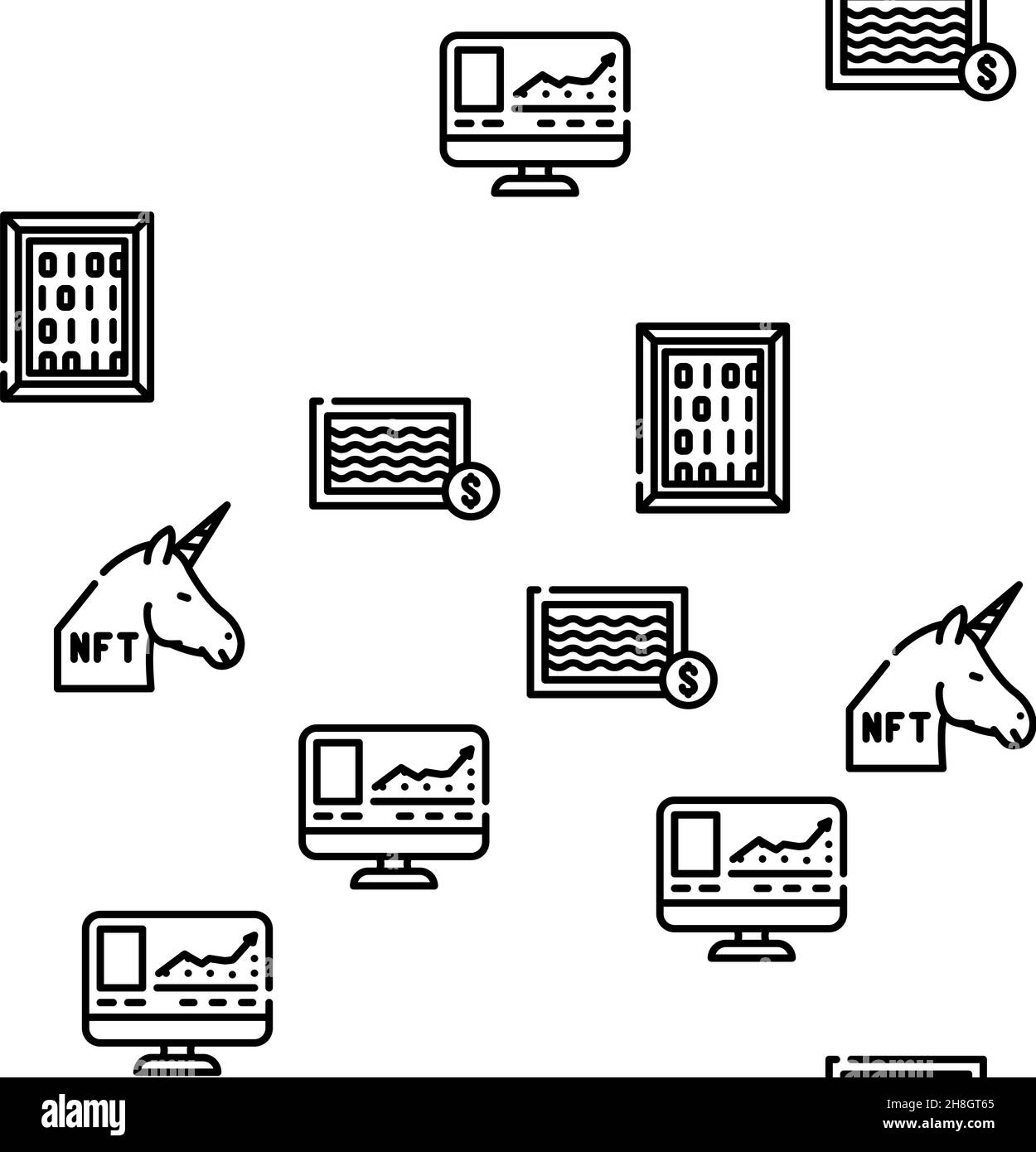 Technology abstract gif Black and White Stock Photos & Images - Alamy