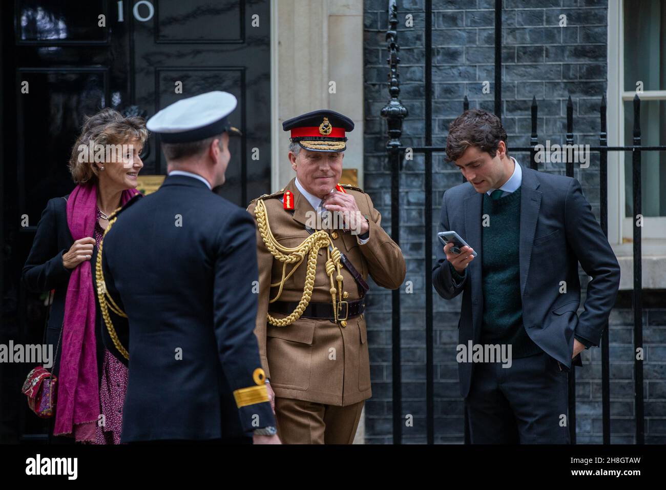 London, England, UK. 30th Nov, 2021. Outgoing British Chief of Defence ...