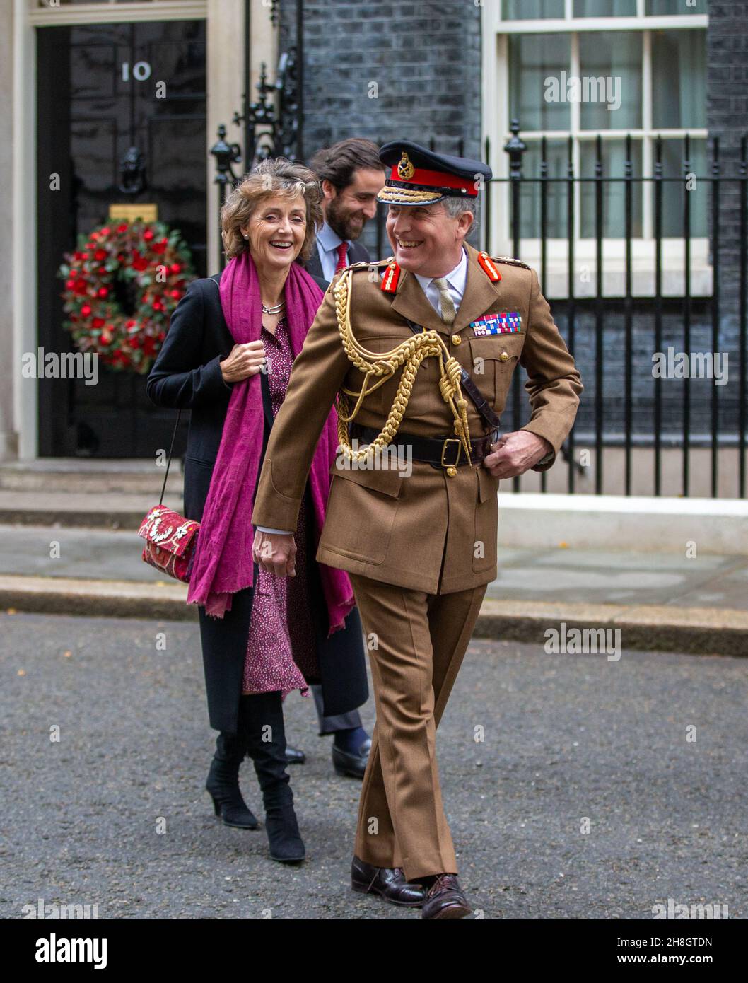 London, England, UK. 30th Nov, 2021. Outgoing British Chief of Defence ...