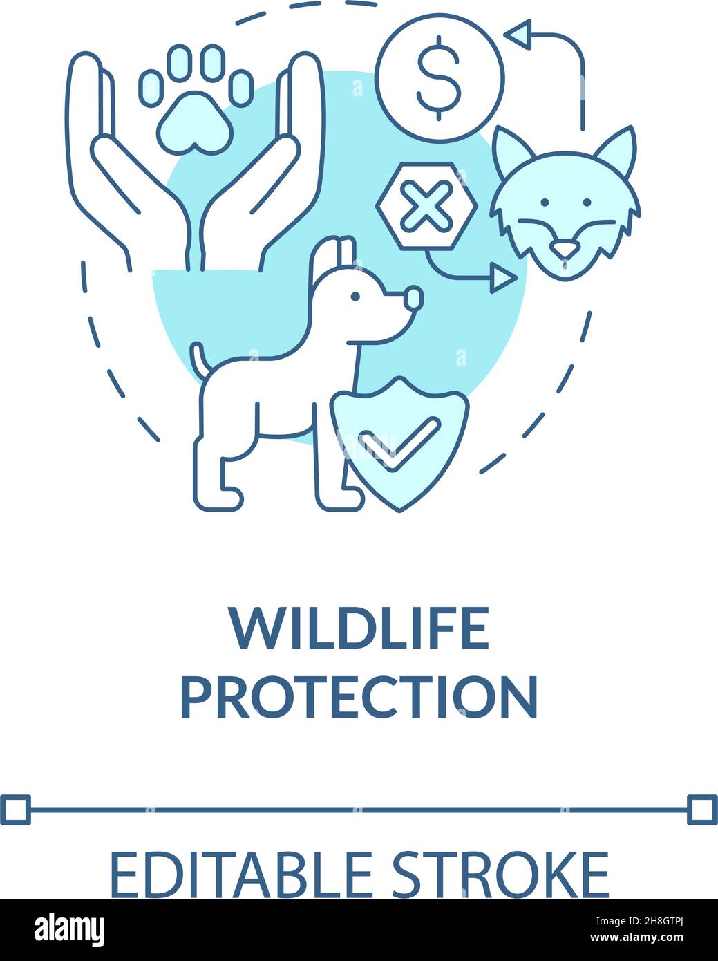 Community wildlife Cut Out Stock Images & Pictures - Alamy