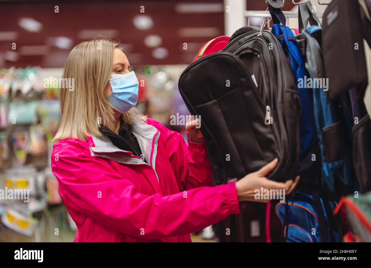 Supermarket child backpack hi-res stock photography and images - Alamy