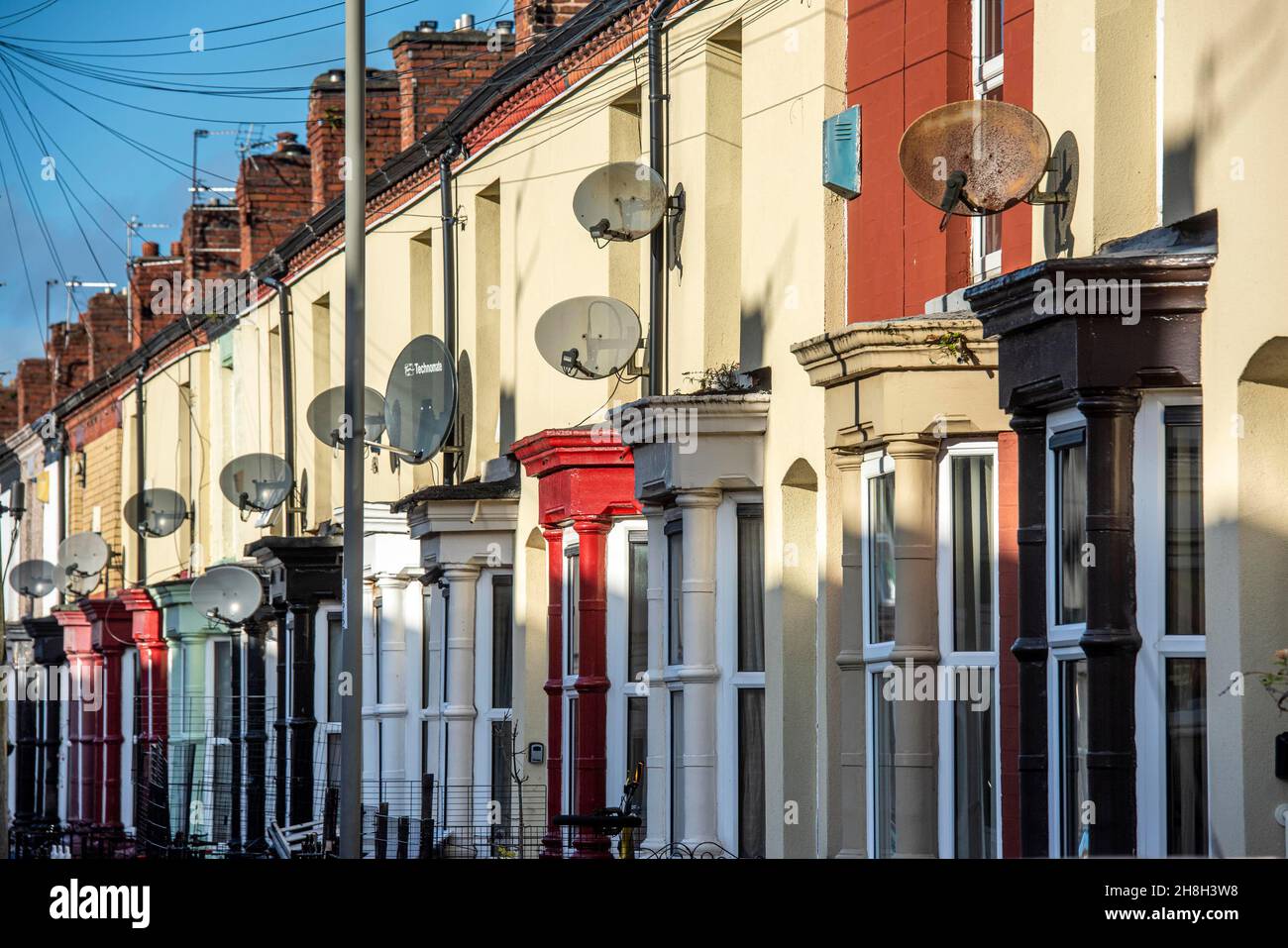 Terraced housing liverpool hi-res stock photography and images - Alamy