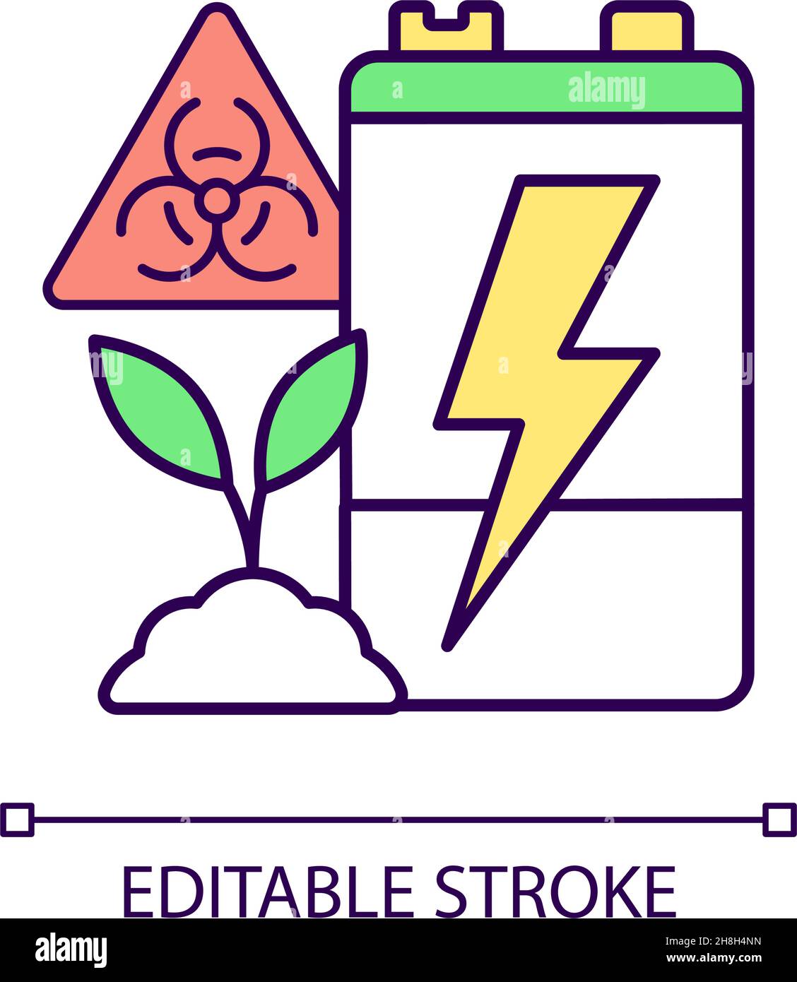 Soil lead pollution Stock Vector Images - Alamy