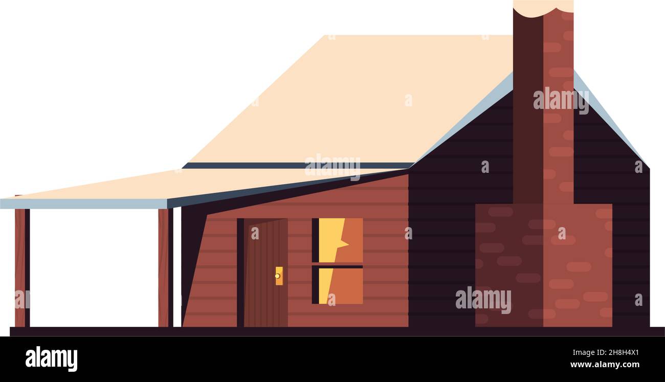 wooden cabon illustration over white Stock Vector Image & Art - Alamy