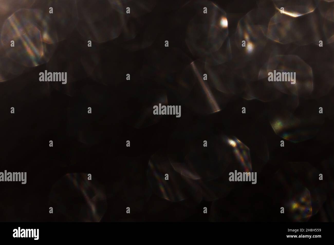 golden retro film lens flare bokeh analog photo overlay Stock Photo - Alamy