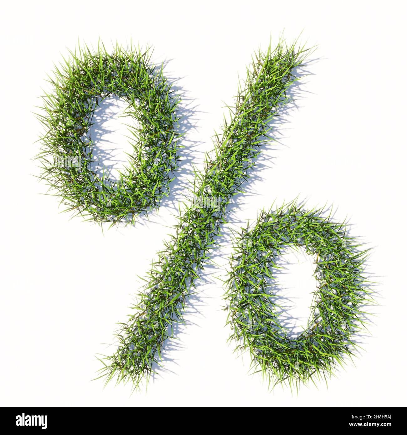 Grass Font Type High Resolution Stock Photography and Images - Alamy